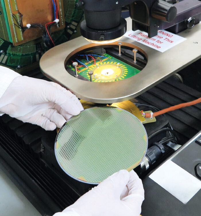 Electrical testing of electronic components | HTV GmbH